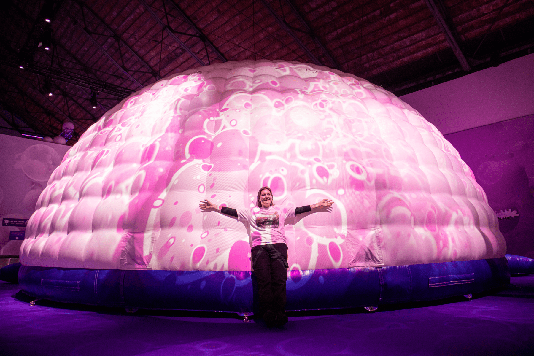 BUBBLE PLANET Bruxelles: Une expérience immersive